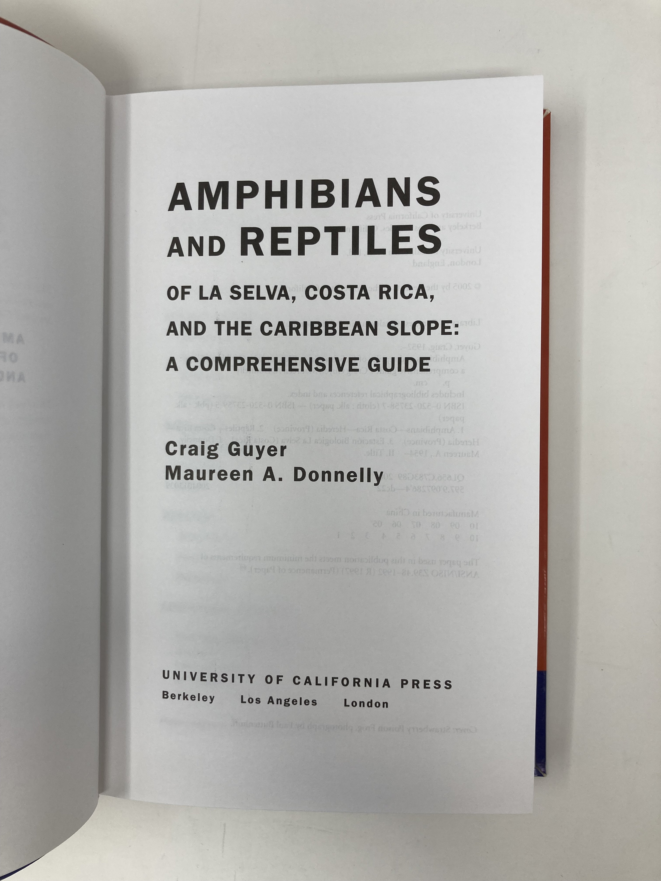 Amphibians and Reptiles of La Selva, Costa Rica, and the Caribbean ...