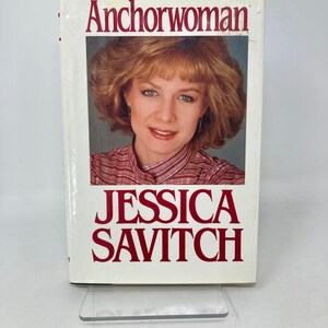 Anchorwoman by Jessica Savitch HC Hardcover 1st First VG Very Good 1982 ...