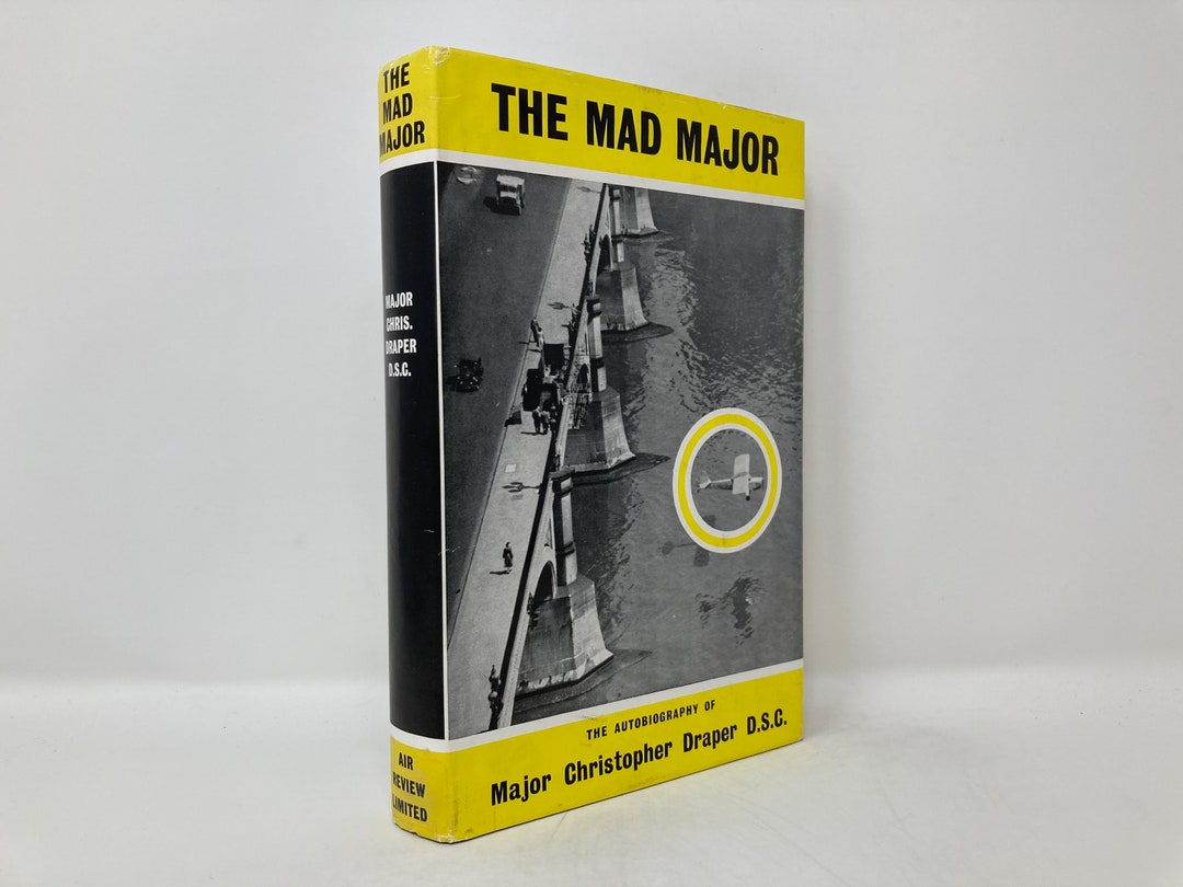 The Mad Major by Christopher Draper HC Hardcover 1st First VG Very Good ...