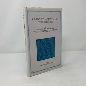 Basic Concepts of the Quran by Mawlana Abul Kalam Azad HC Hardcover ...
