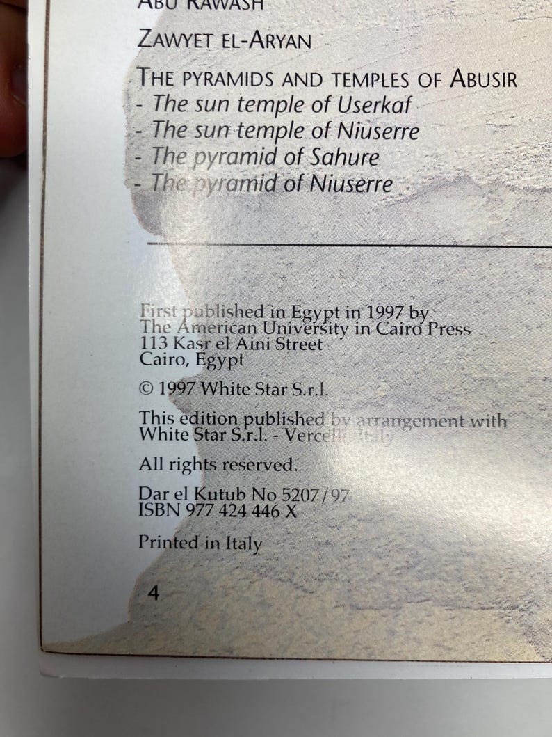 Guide to the Pyramids of Egypt by Alberto Silliotti PB Paperback 1st ...