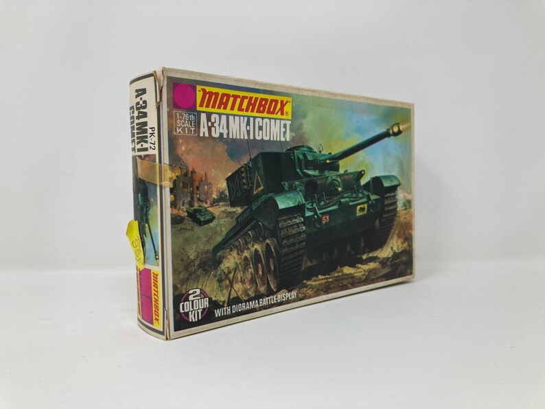 Matchbox A-34 MK-I Comet 1/72 Scale Model Kit New in Box 131437 - Etsy
