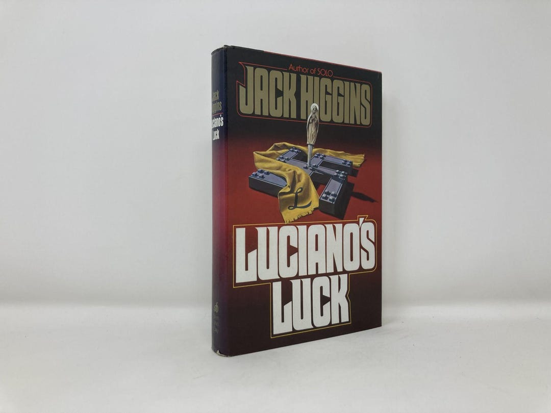Luciano's Luck by Jack Higgins HC Hardcover Very Good 1989 181512 - Etsy