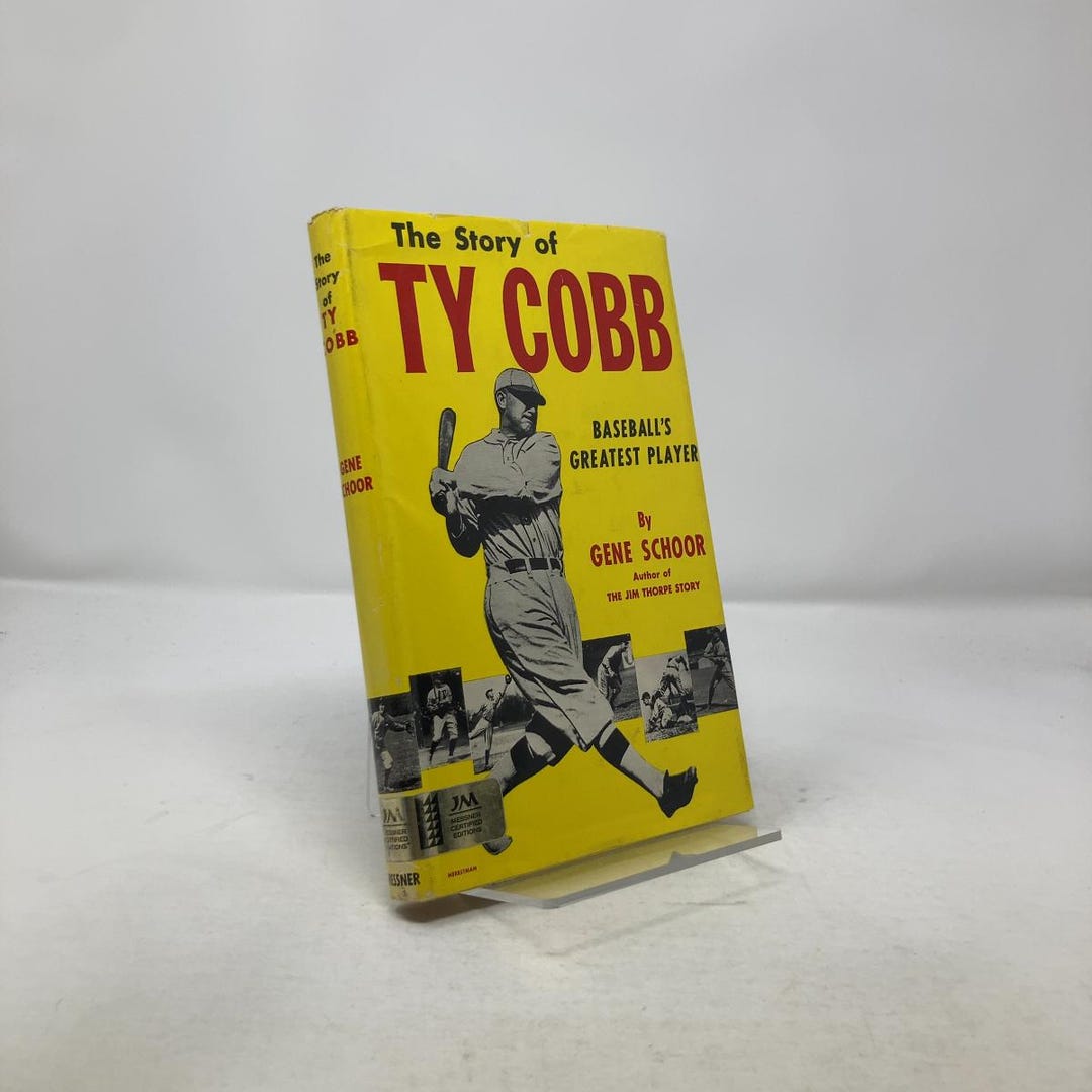 The Story of Ty Cobb by Gene Schoor HC First Edition Hardcover Very ...