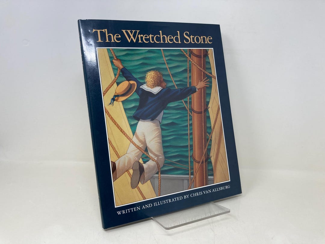 The Wretched Stone by Chris Van Allsburg Signed HC Hardcover 1st First ...