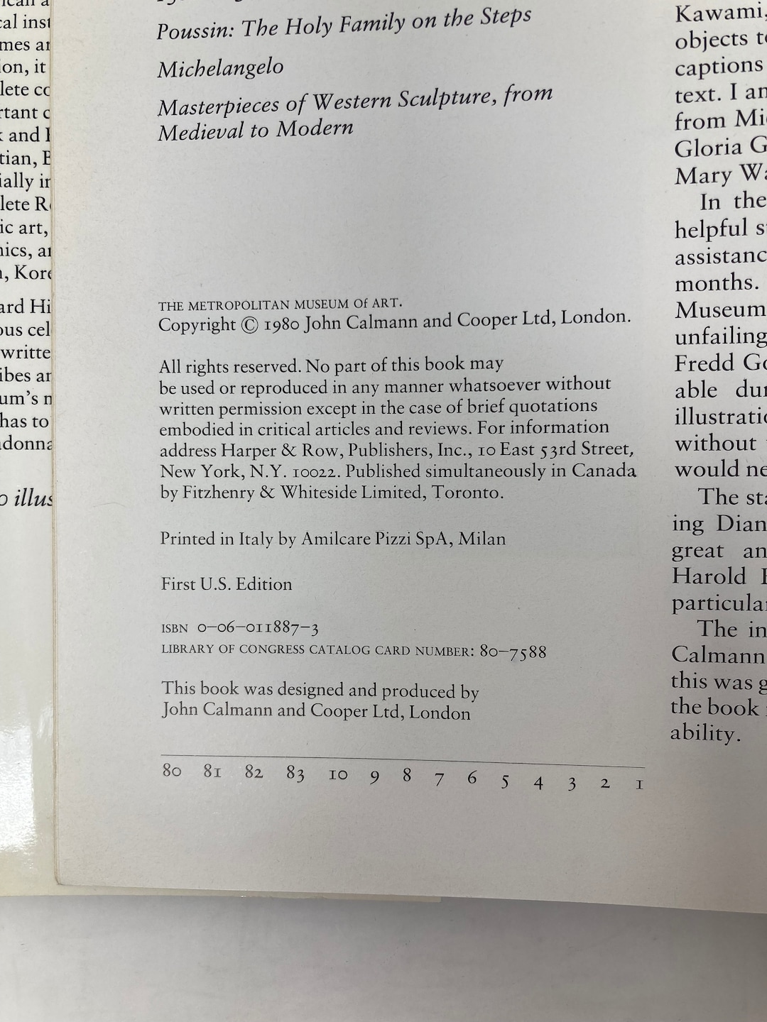 The Metropolitan Museum of Art by Howard Hibbard HC First 1st - Etsy