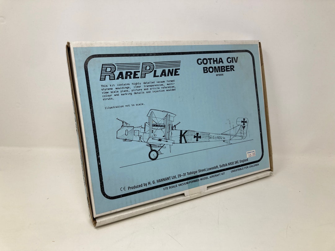 Rare Plane Gotha Giv Bomber 1/72 Scale Model Kit New in Box 145265 - Etsy