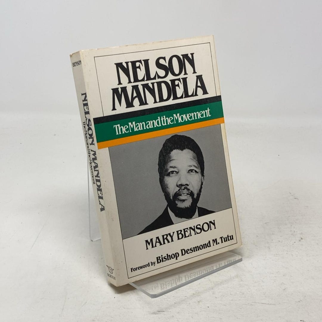 Nelson Mandela by Mary Benson PB First Thus Paperback Very Good 1986 ...