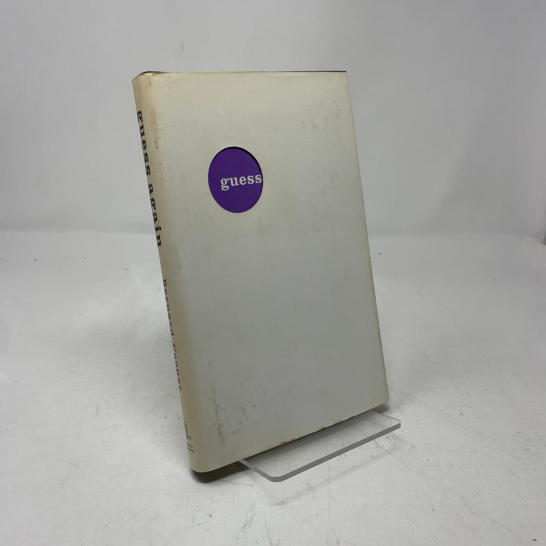 Guess Again by Bernard Cooper HC First Edition Hardcover Very Good 2000 ...