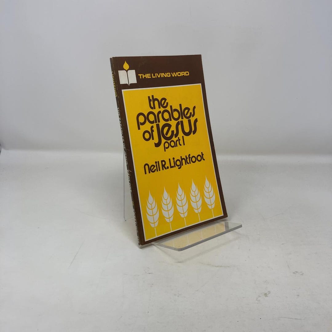 The Parables of Jesus by Neil R. Lightfoot PB First Edition Paperback ...