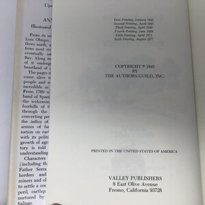 The Salinas Upside Down River by Anne B. Fisher HC First 1st Like New ...