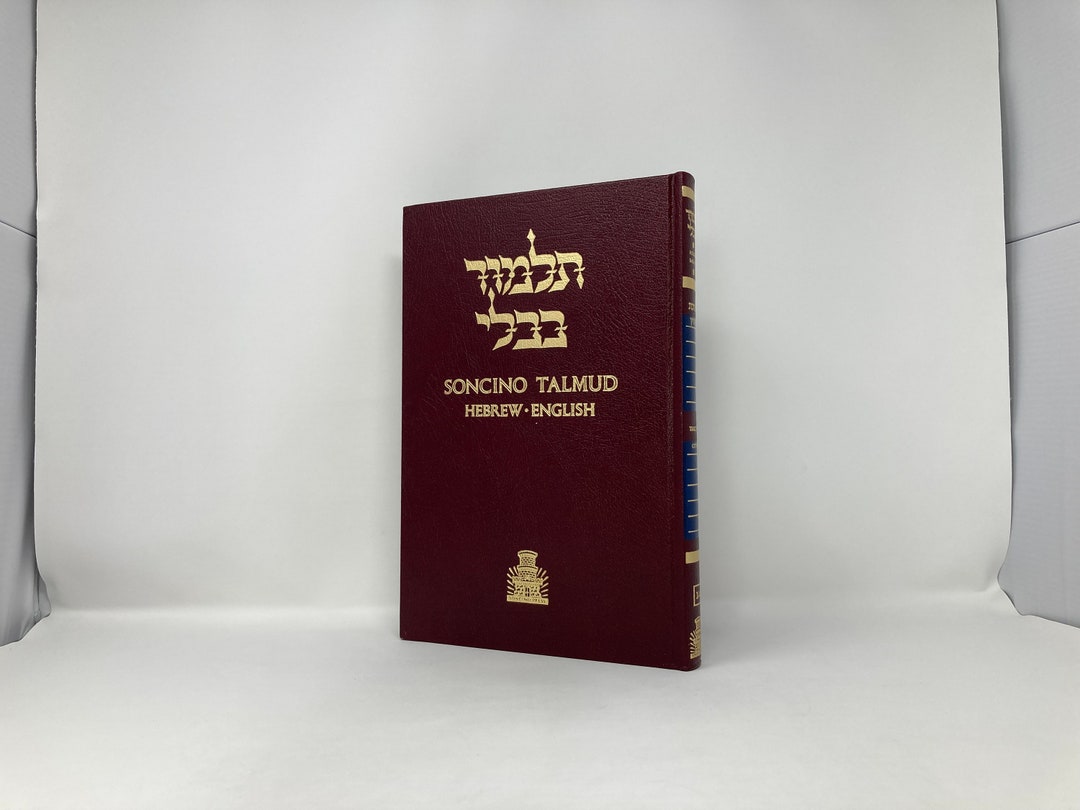 Tractate Gittin by Isidore Epstein and Maurice Simon HC First - Etsy