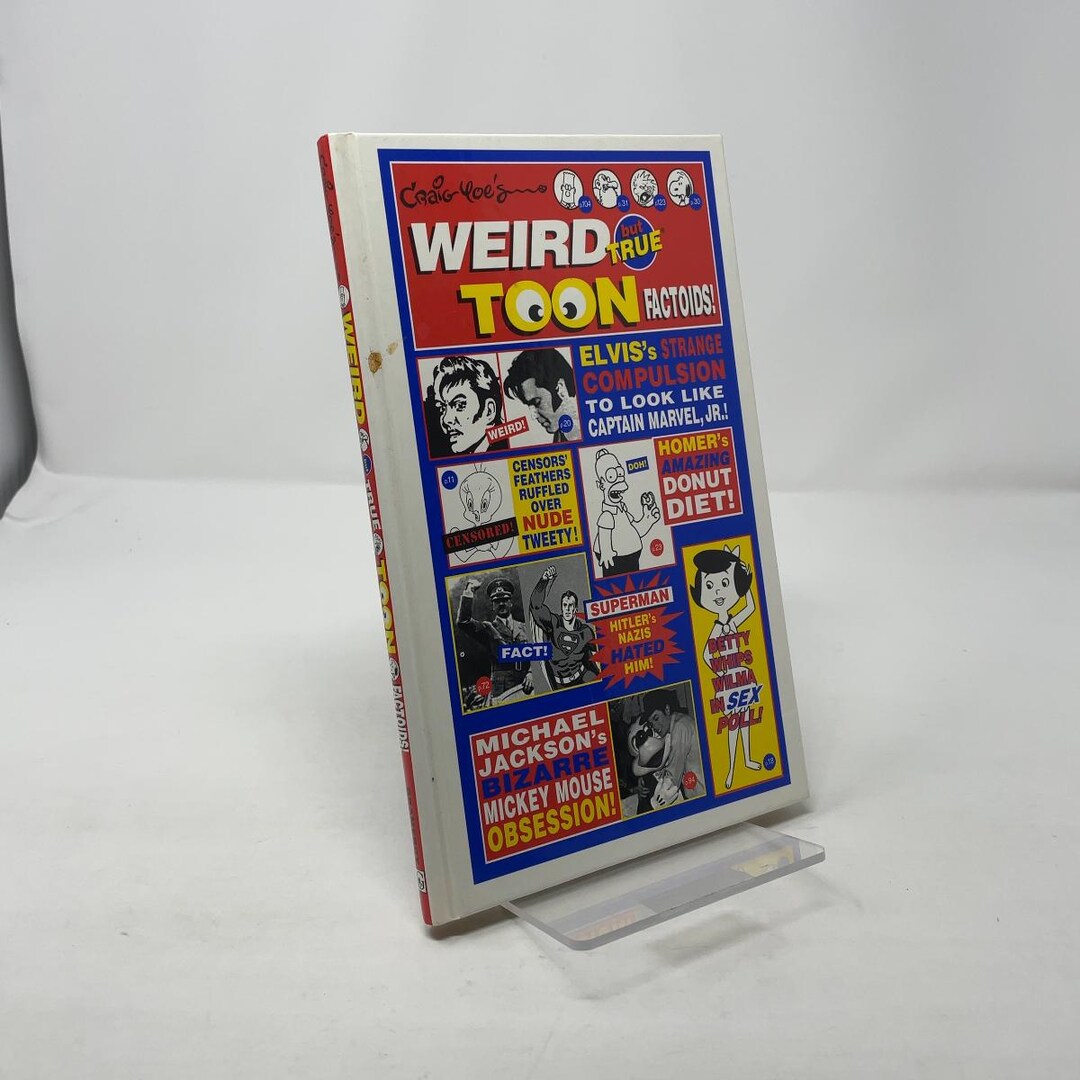 Weird but True Toon Factoids by Craig Yoe HC First Edition Hardcover ...