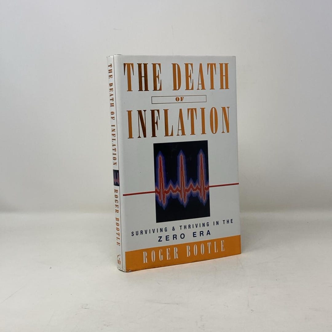 La muerte de la inflación de Roger Bootle HC Primera edición Tapa dura ...