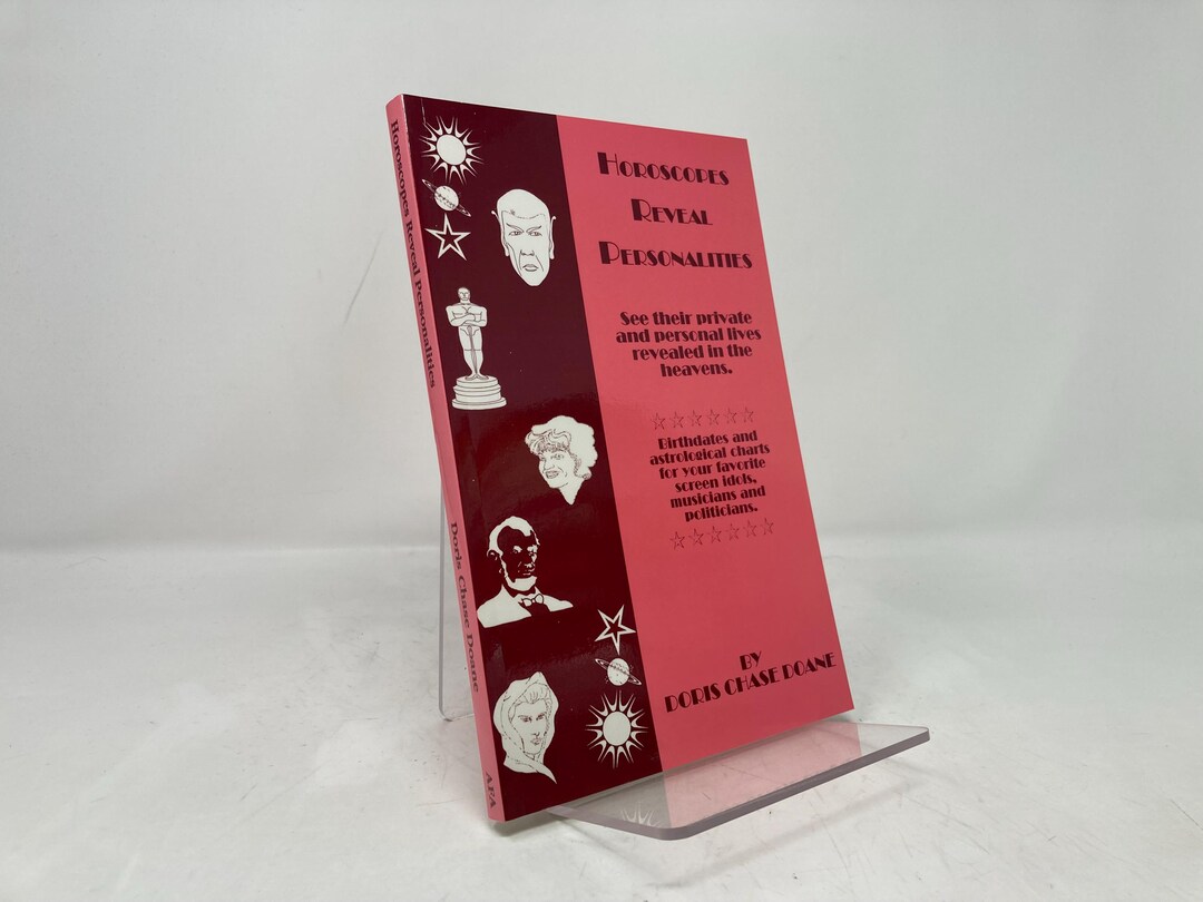 Horoscopes Reveal Personalities by Doris Chase Doane PB Paperback First ...