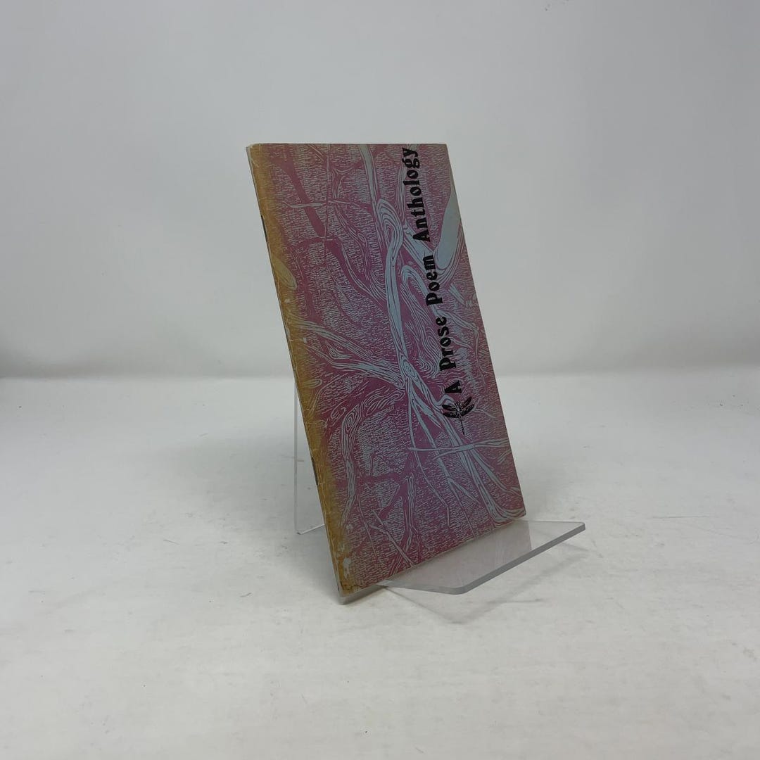 A Prose Poem Anthology by Duane Ackerson PB First Edition Paperback ...