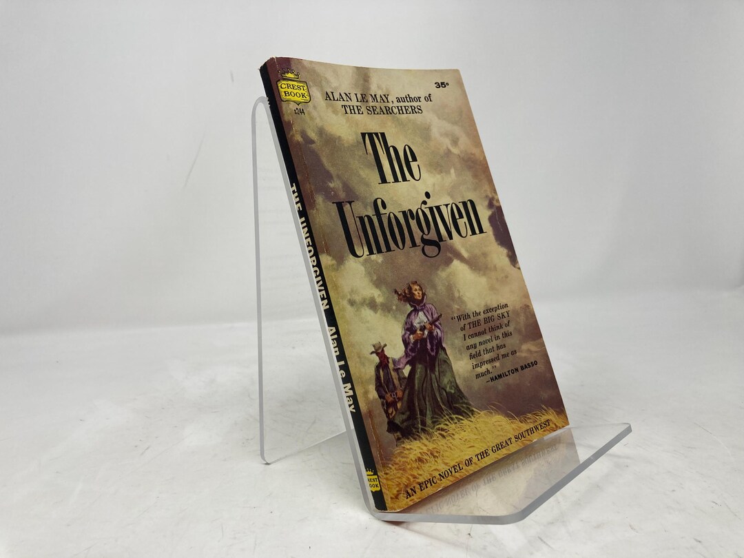 The Unforgiven by Alan Le May PB Paperback First Thus Like New 1958 ...