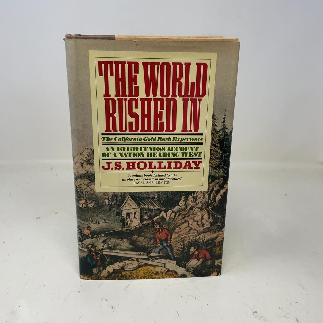 The World Rushed in by Joseph Holliday HC First Edition Hardcover Very ...