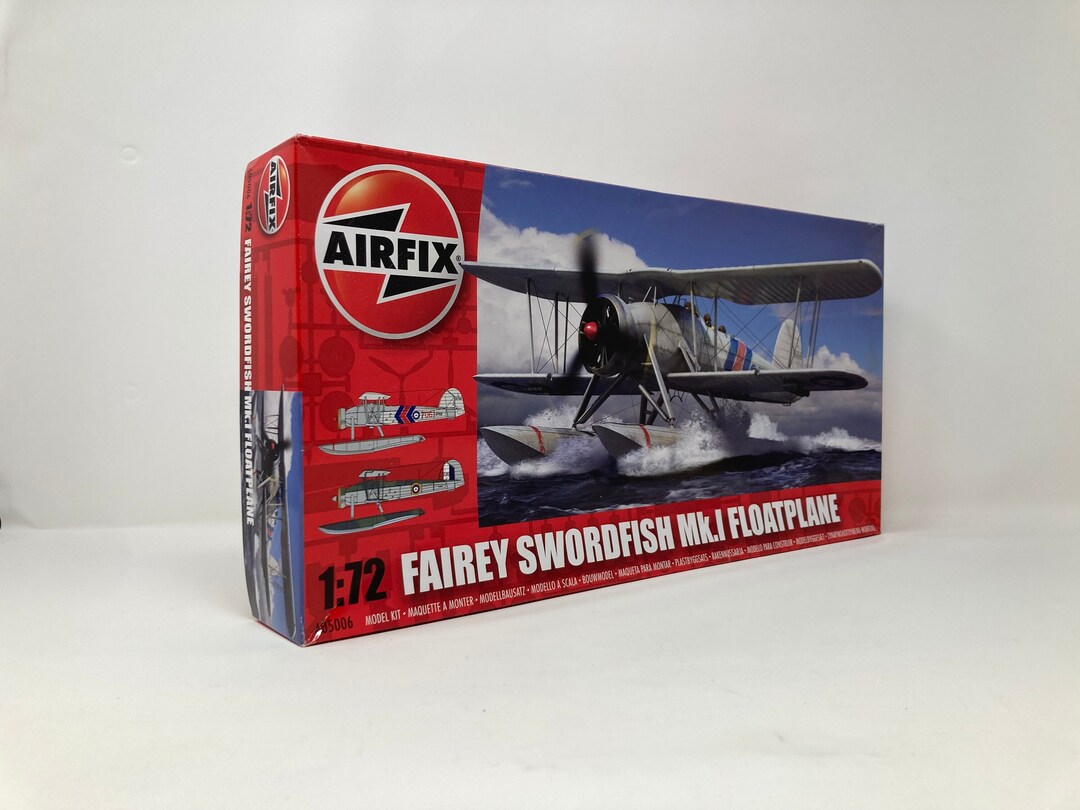 Airfix Fairey Swordfish Mk.i Floatplane 1/72 Scale Model Kit New in Box ...