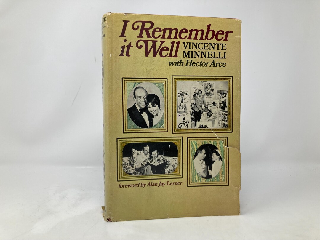 I Remember It Well by Vincente Minnelli HC Hardcover 1st First VG Very ...