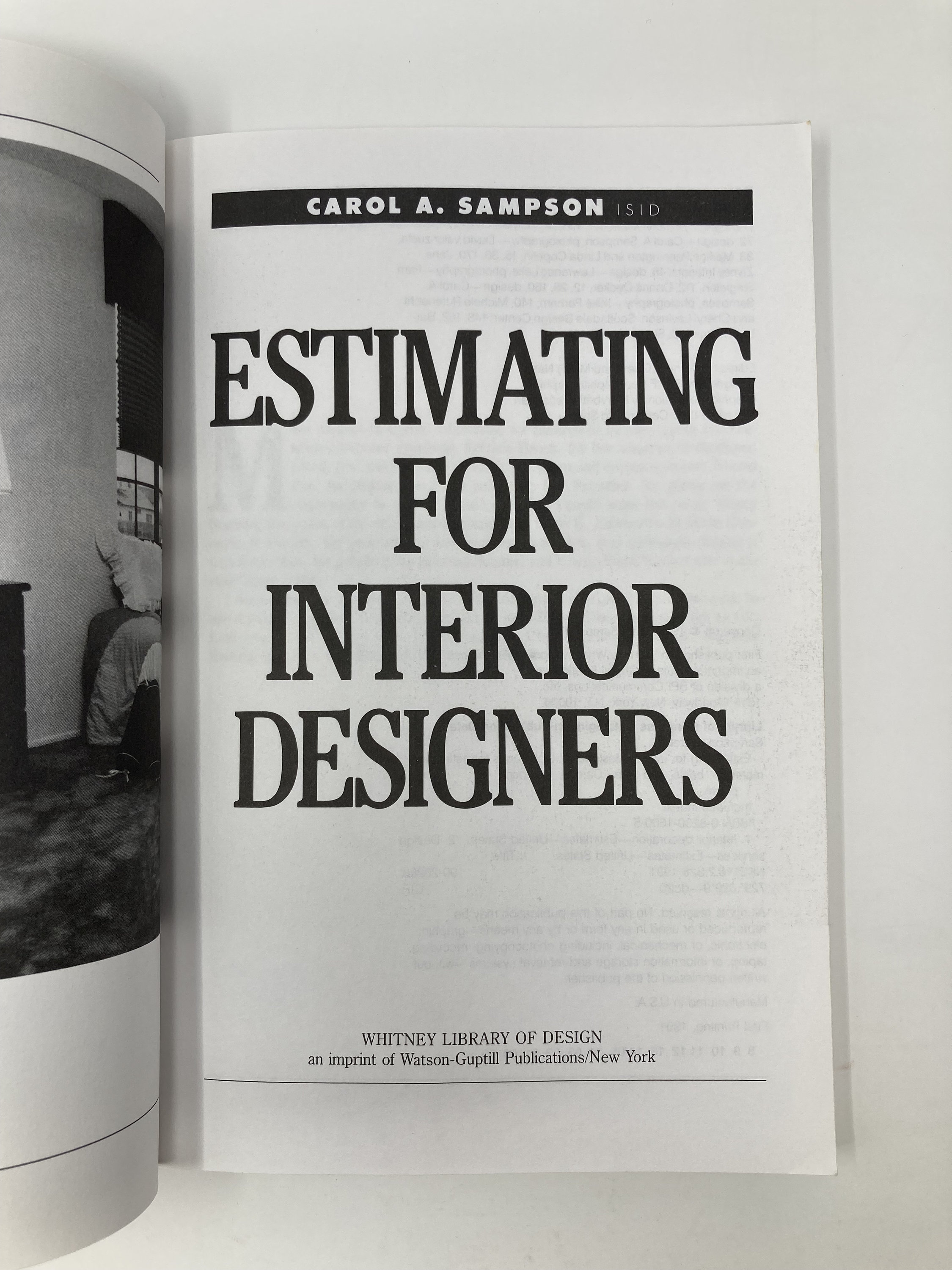 Estimating for Interior Designers: 'techniques for Estimating Materials ...