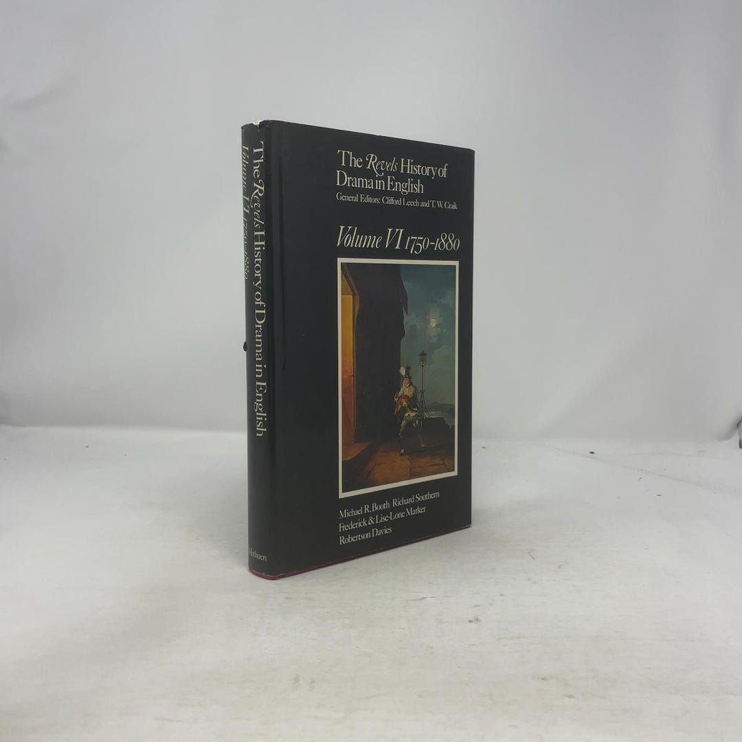 The Revels History of Drama in English by Michael R. Booth, Richard ...