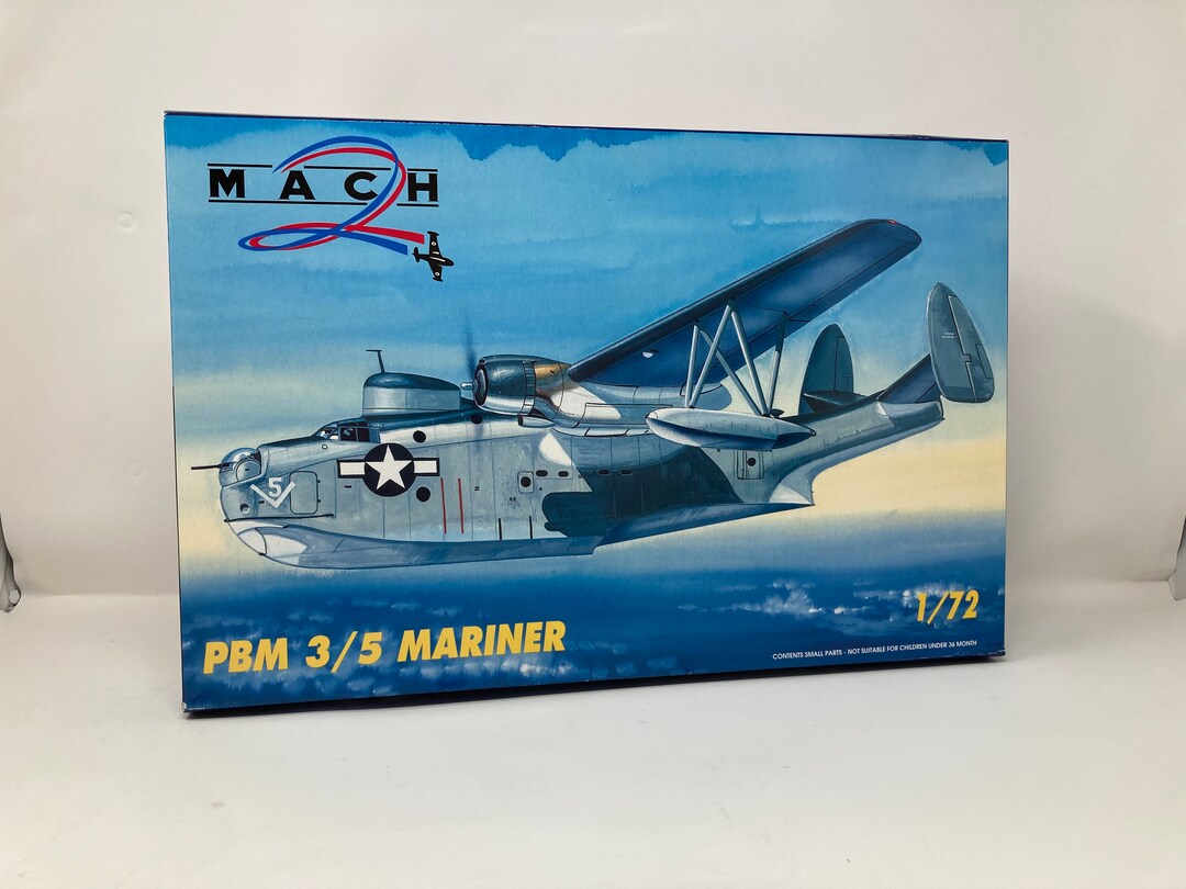 Mach PBM 3/5 Mariner 1/72 Scale Model Kit New in Box 130643 - Etsy
