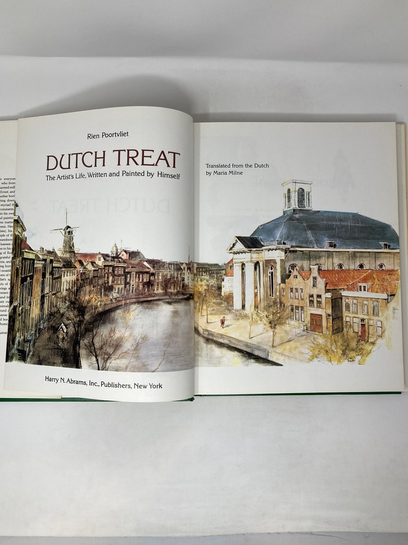 Dutch Treat by Rien Poortvliet HC First 1st Like New Hardcover 1981 ...