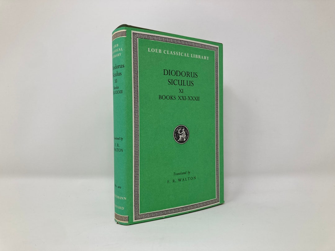 Loeb Classical Library Diodorus Siculus: Library of History - Etsy