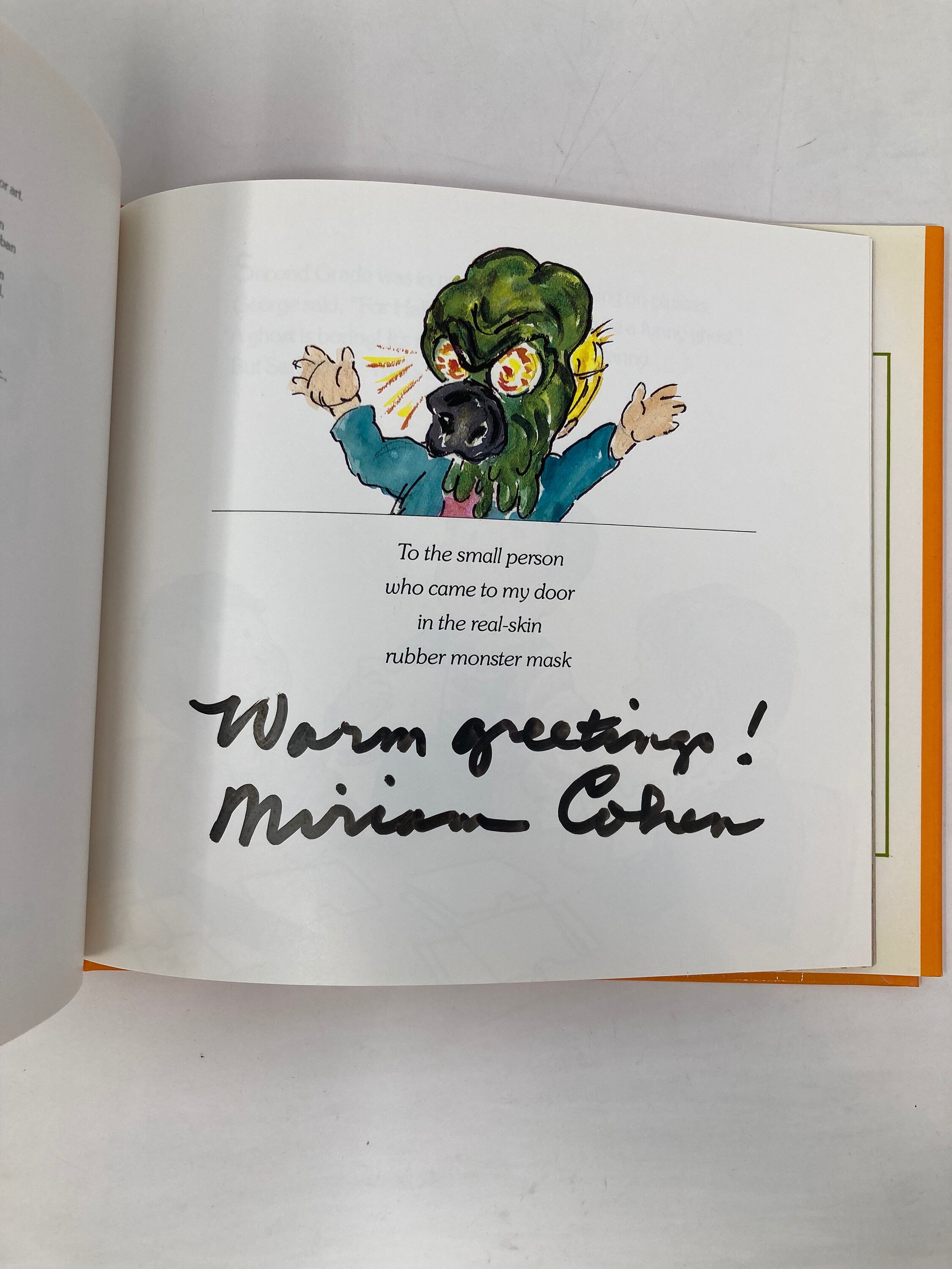 The Real-skin Rubber Monster Mask by Miriam Cohen HC Signed - Etsy