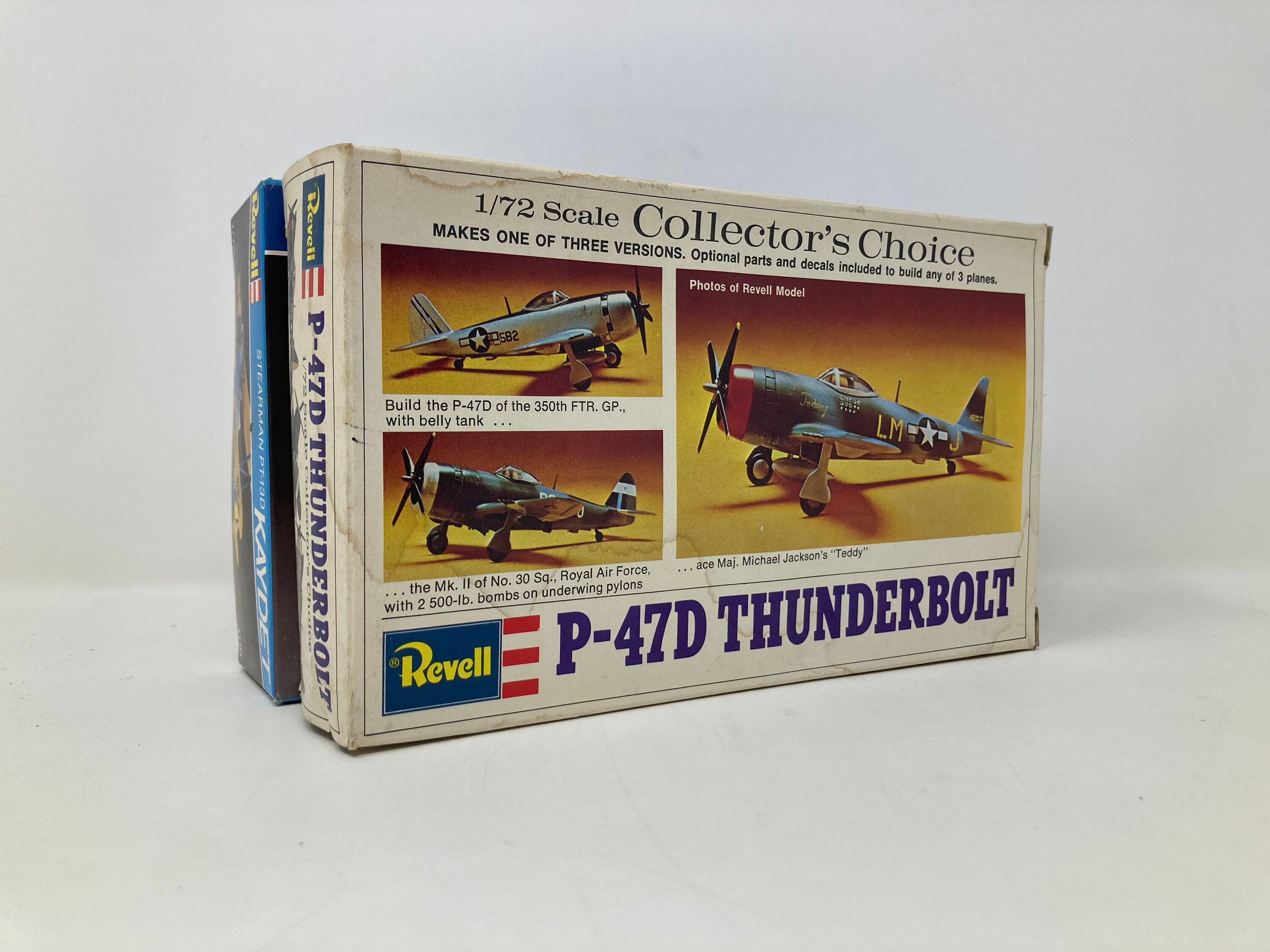 Set of 2 Revell 1/72 Scale Model Airplane Kits P-47D Thunderbolt ...