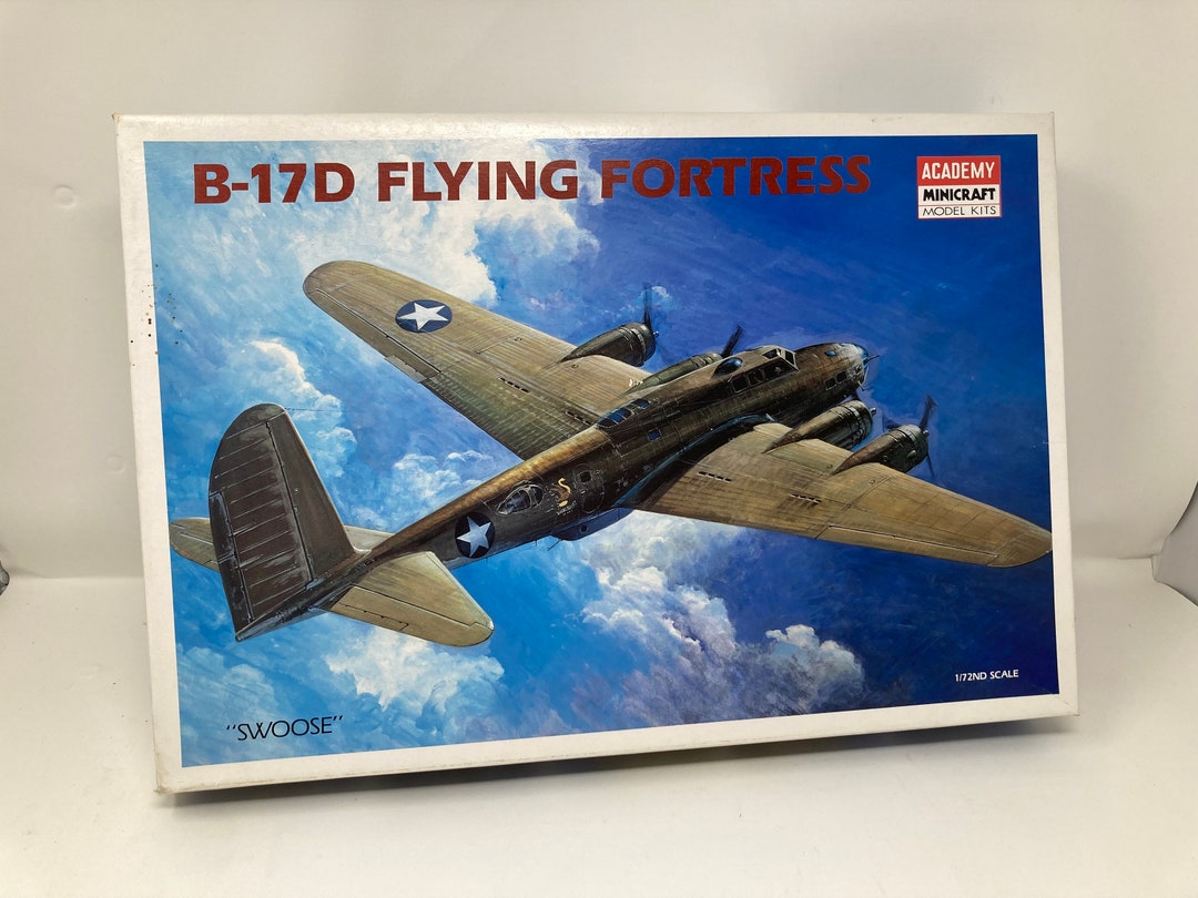 Academy Minicraft B-17D Flying Fortress 1/72 Scale Model Kit - Etsy