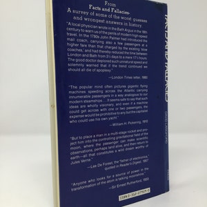 Facts and Fallacies by Chris Morgan HC Hardcover 1st First VG Very Good ...
