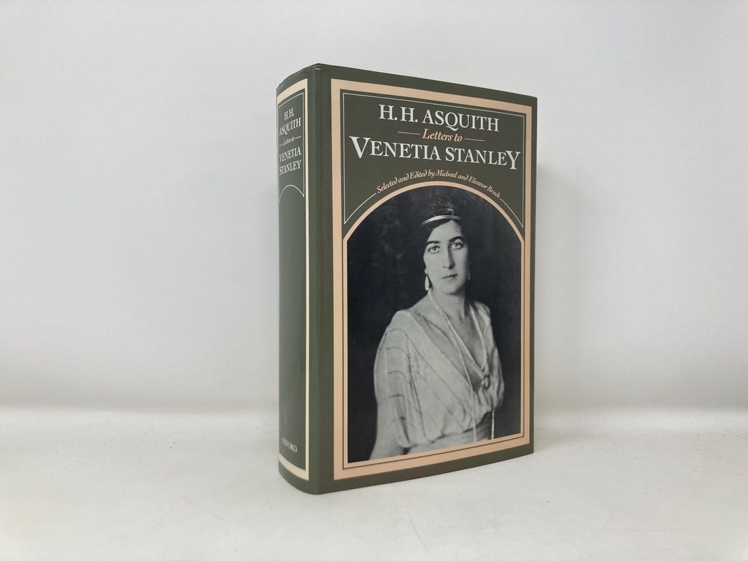 H.H. Asquith: Letters to Venetia Stanley by H.H. Asquith HC Hardcover ...
