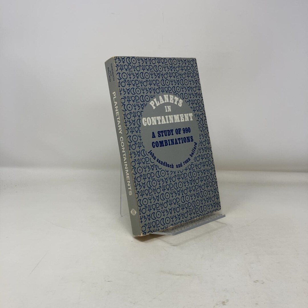 Planets in Containment by John Sandbach, Ronn Ballard PB First Edition ...