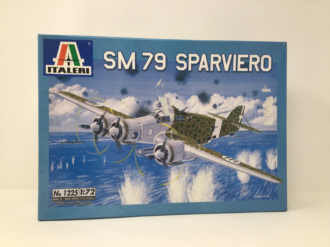 Italeri SM 79 Sparviero 1/72 Scale Model Kit New in Box 131913 - Etsy