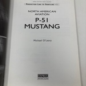 North American Aviation P-51 Mustang by Michael O'leary PB - Etsy