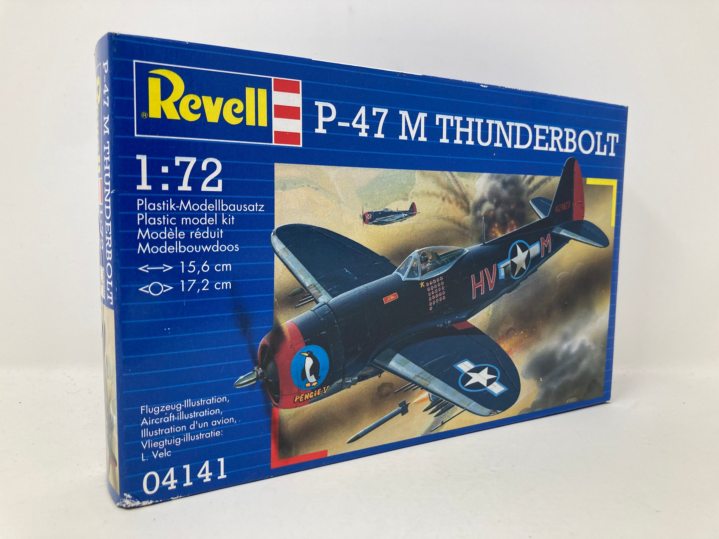 Revell P-47 M Thunderbolt 1/72 Scale Model Kit New in Box 143224 - Etsy