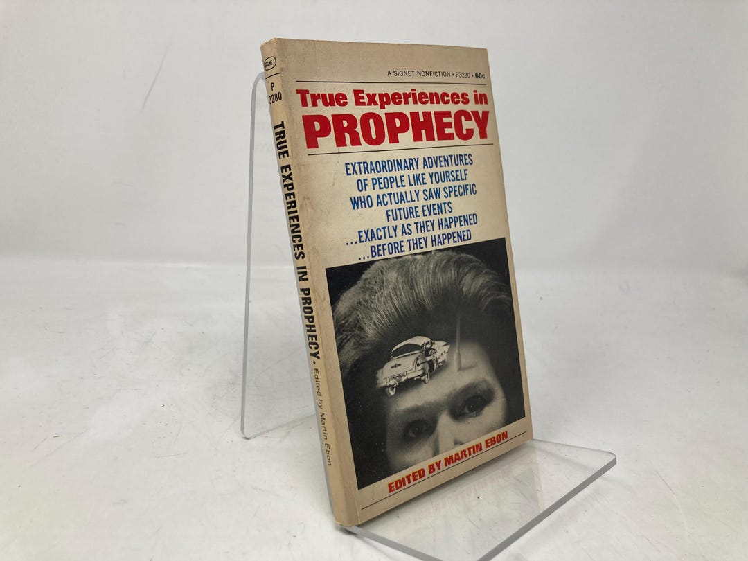 True Experiences in Prophecy by Martin Ebon PB Paperback First Thus ...