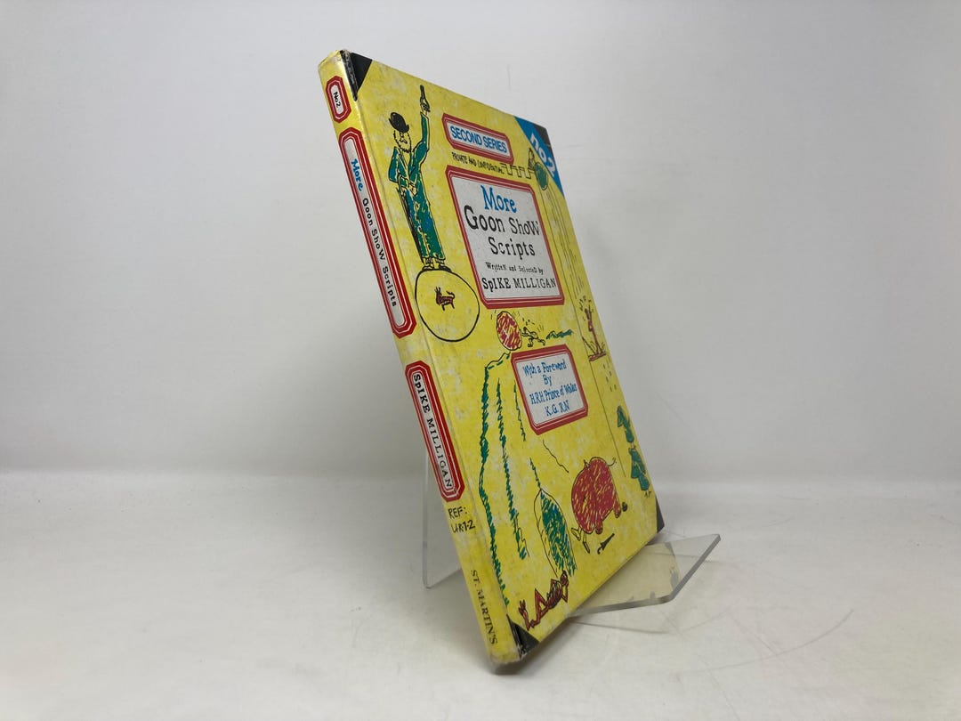 More Goon Show Scripts by Spike Milligan HC Hardcover First 1st Very ...