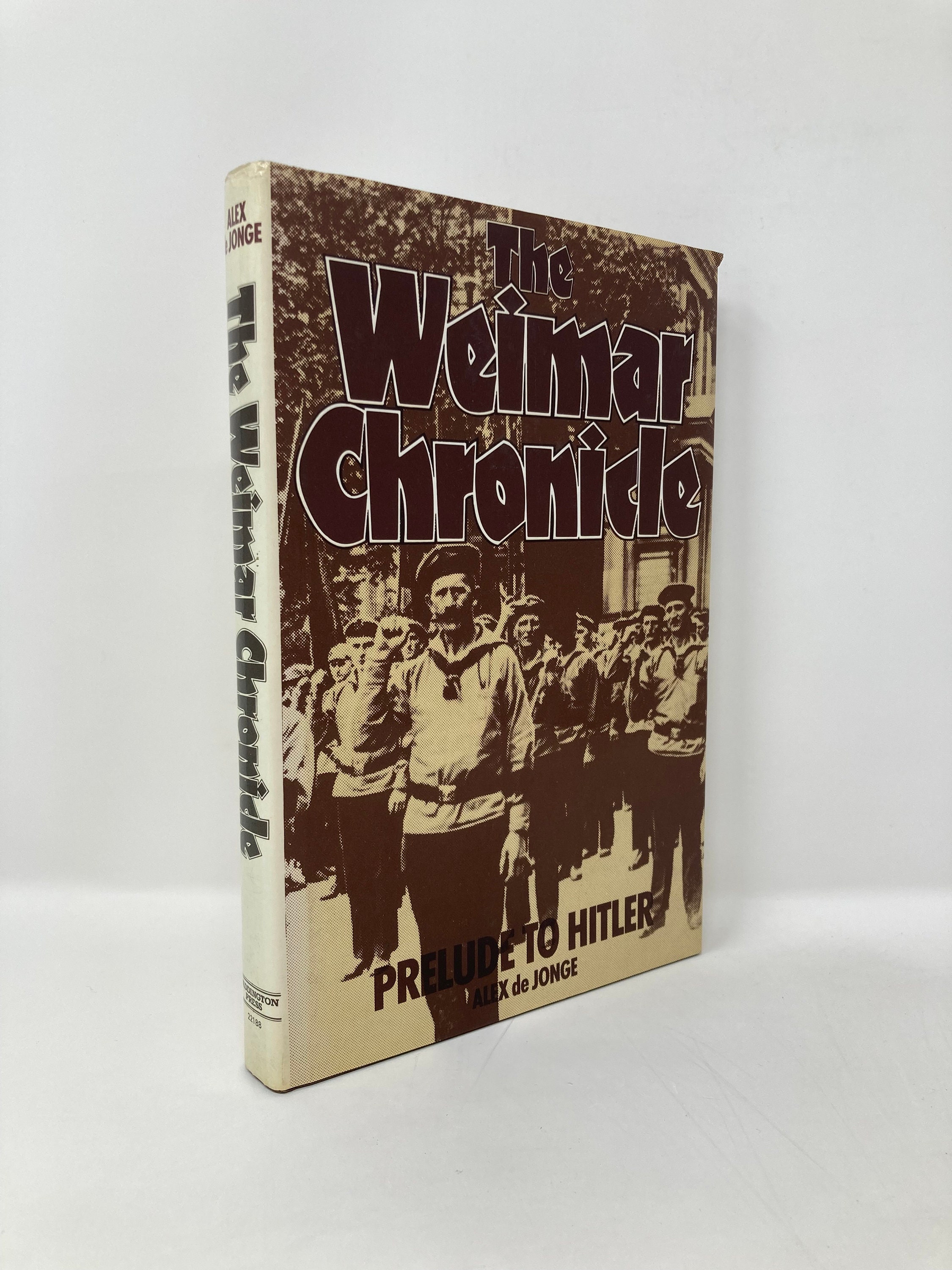 Weimar Chronicle: Prelude to Hitler by Alex De Jonge HC First - Etsy