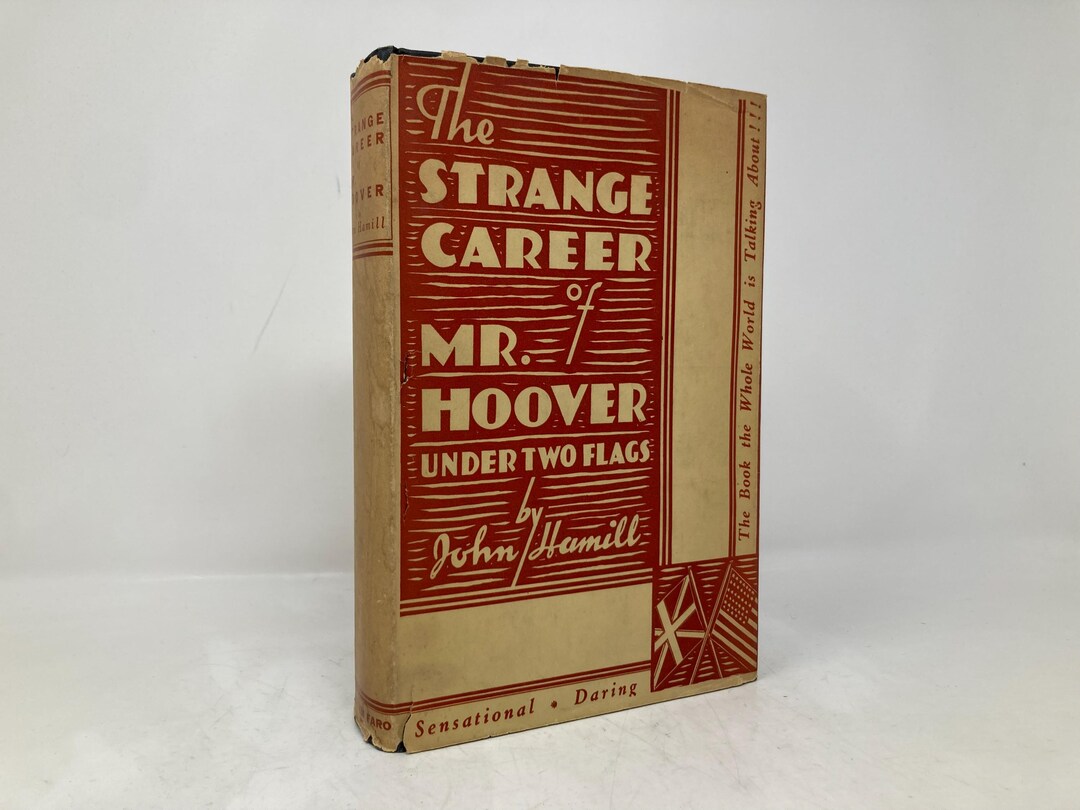 The Strange Career of Mr. Hoover by John Hamill HC Hardcover First 1st ...