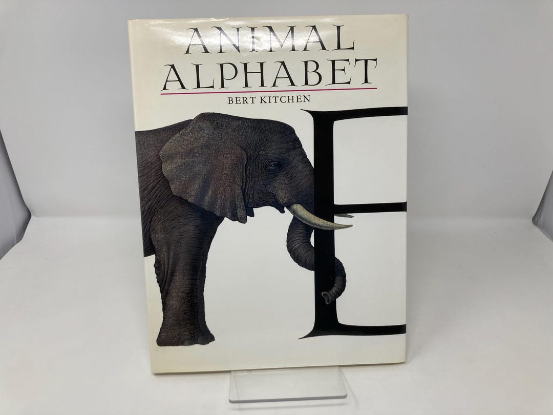 Animal Alphabet by Bert Kitchen HC Hardcover First 1st Like New 1984 ...