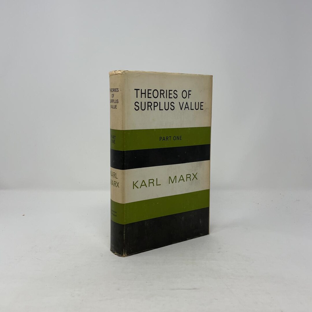 Theories of Surplus Value by Karl Marx HC First Thus Hardcover Very ...
