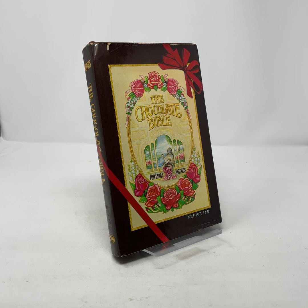The Chocolate Bible by Adrienne Marcus HC First Edition Hardcover Very ...