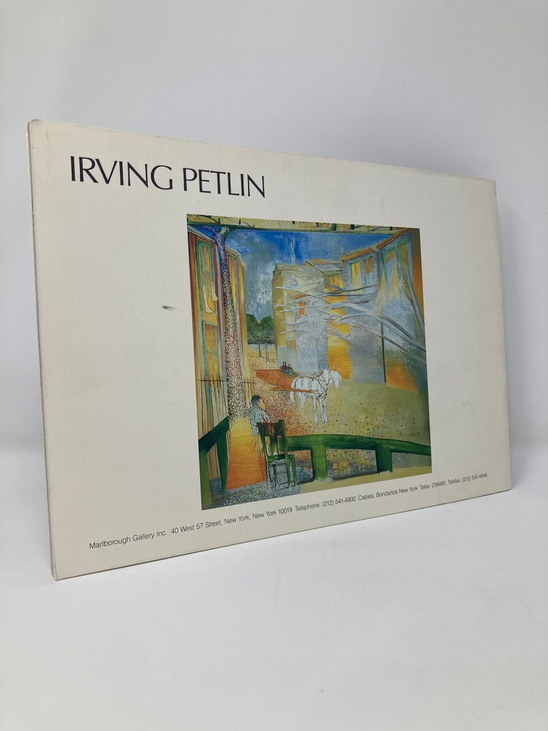 Irving Petlin: New Paintings by Irving Petlin PB First 1st LN 1986 ...