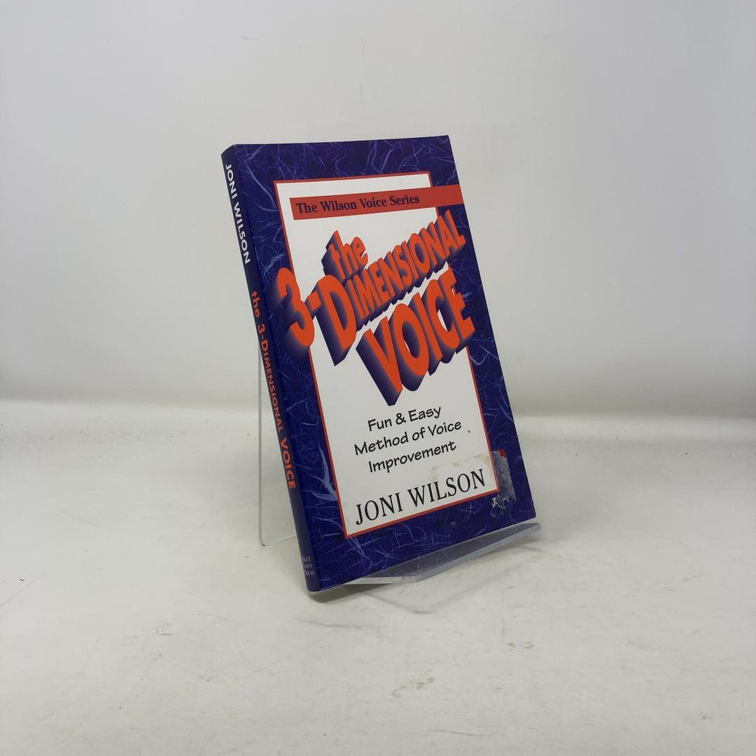 The 3-dimensional Voice by Joni Wilson PB First Thus Paperback Like New ...