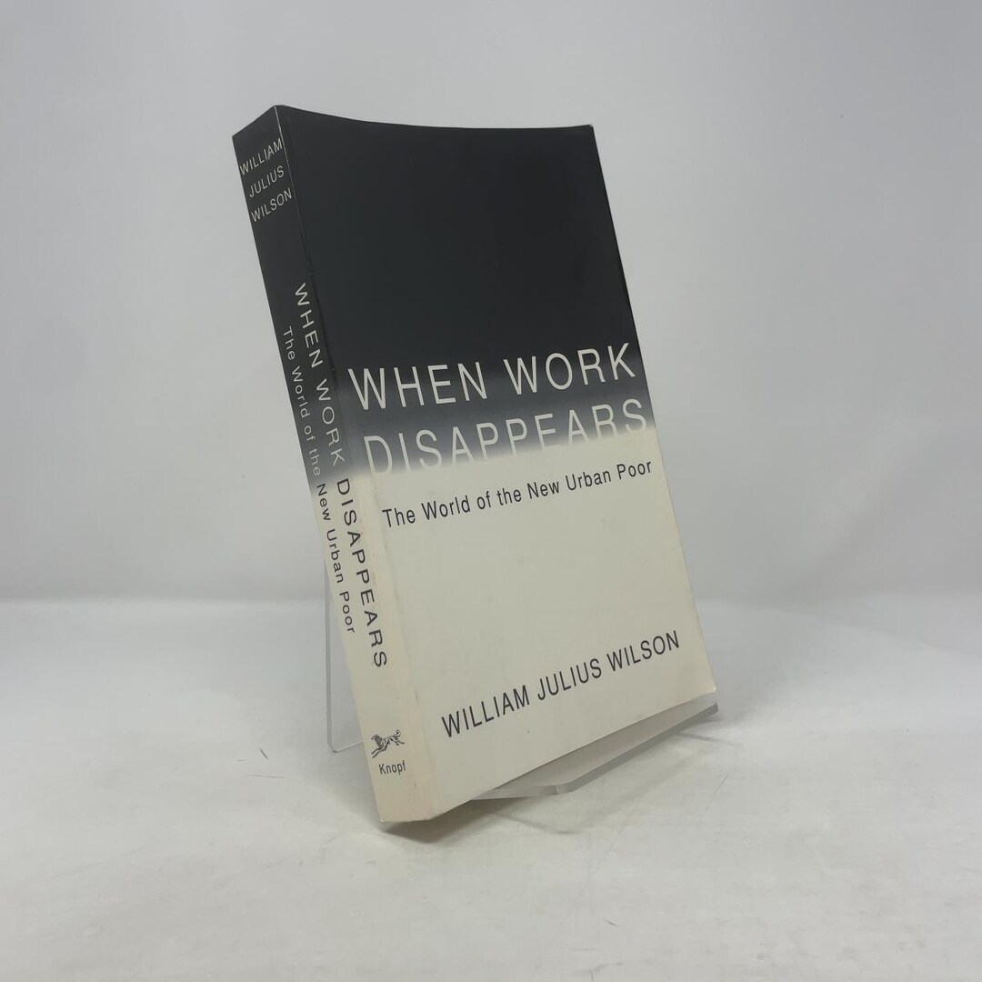 When Work Disappears by William Julius Wilson PB First Edition ...