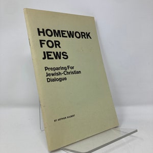 Homework for Jews by Arthur Gilbert PB Paperback 1st First VG Very Good ...
