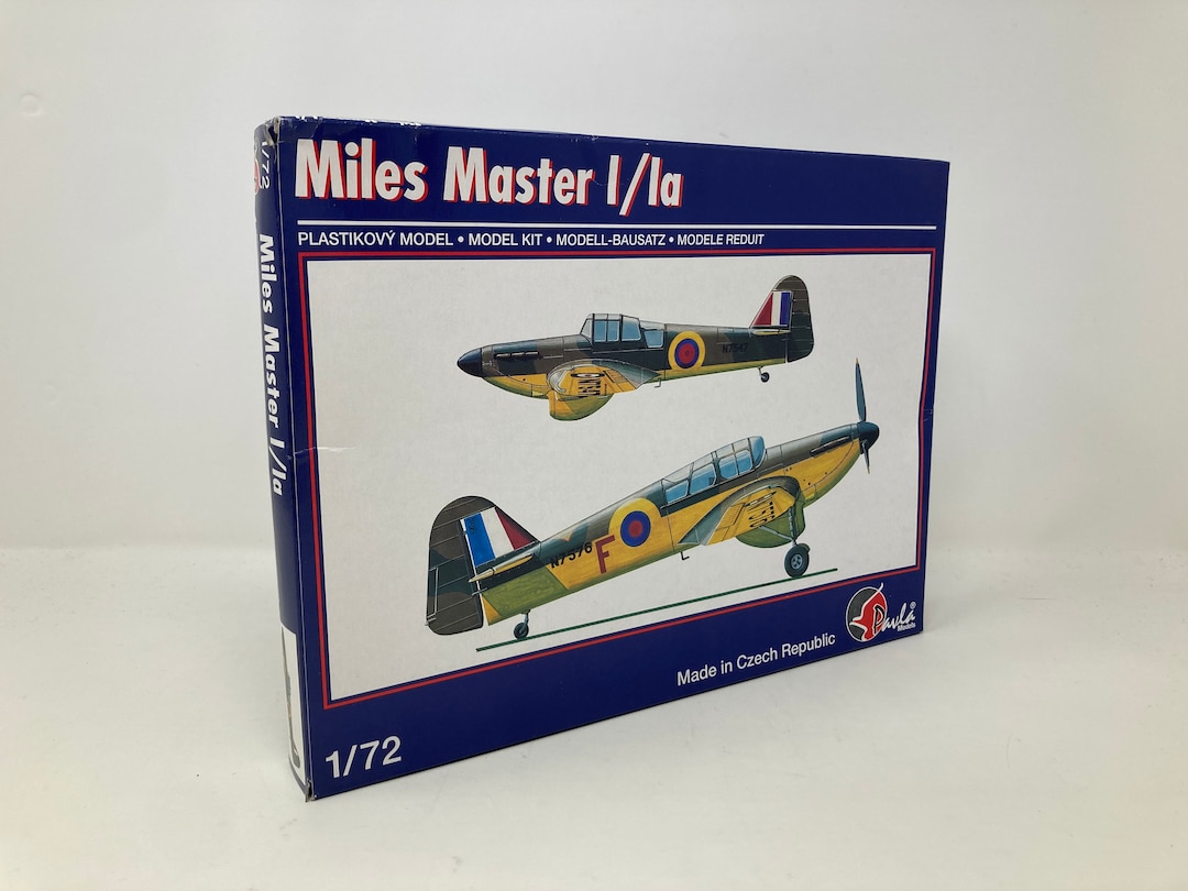 Pavla Models Miles Master I/ia 1/72 Scale Model Kit New in Box 145108 ...